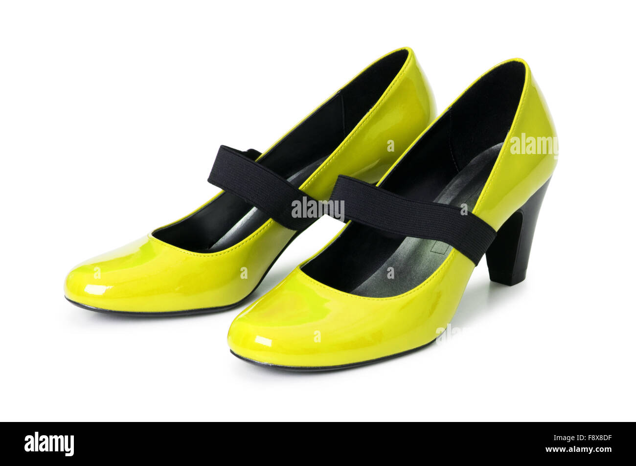 Woman shoes isolated on the white background Stock Photo - Alamy