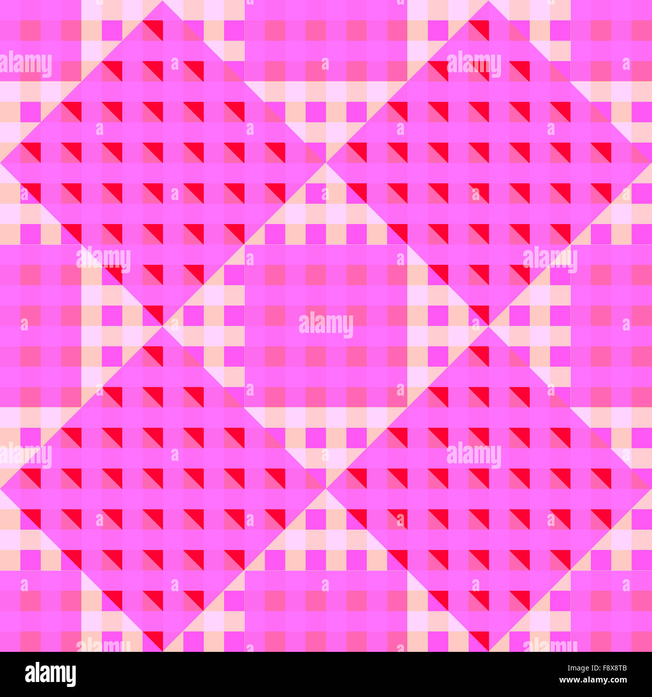 geometric pink seamless pattern Stock Photo - Alamy