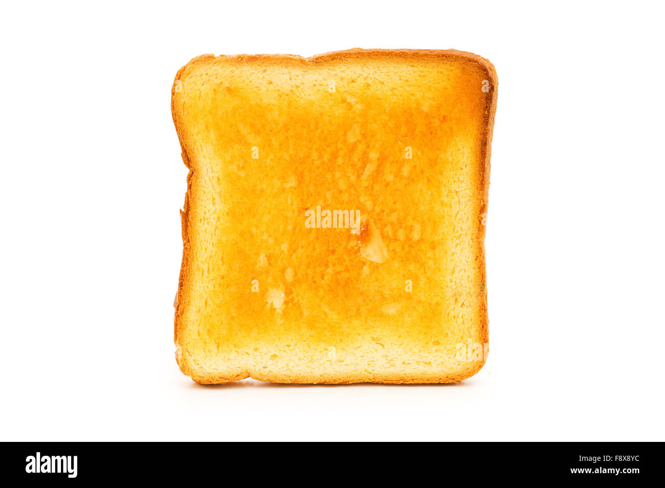 Freshly toasted bread isolated on the white background Stock Photo - Alamy