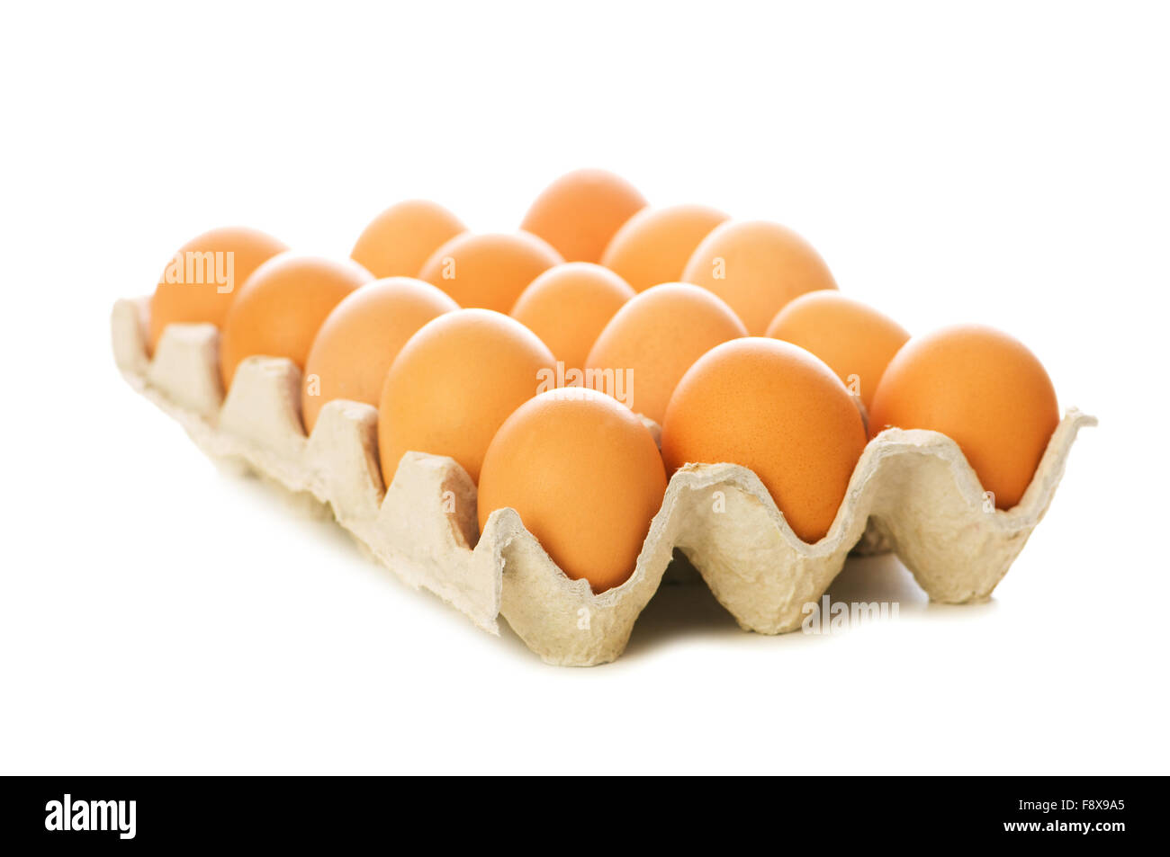 Many eggs isolated on the white background Stock Photo - Alamy