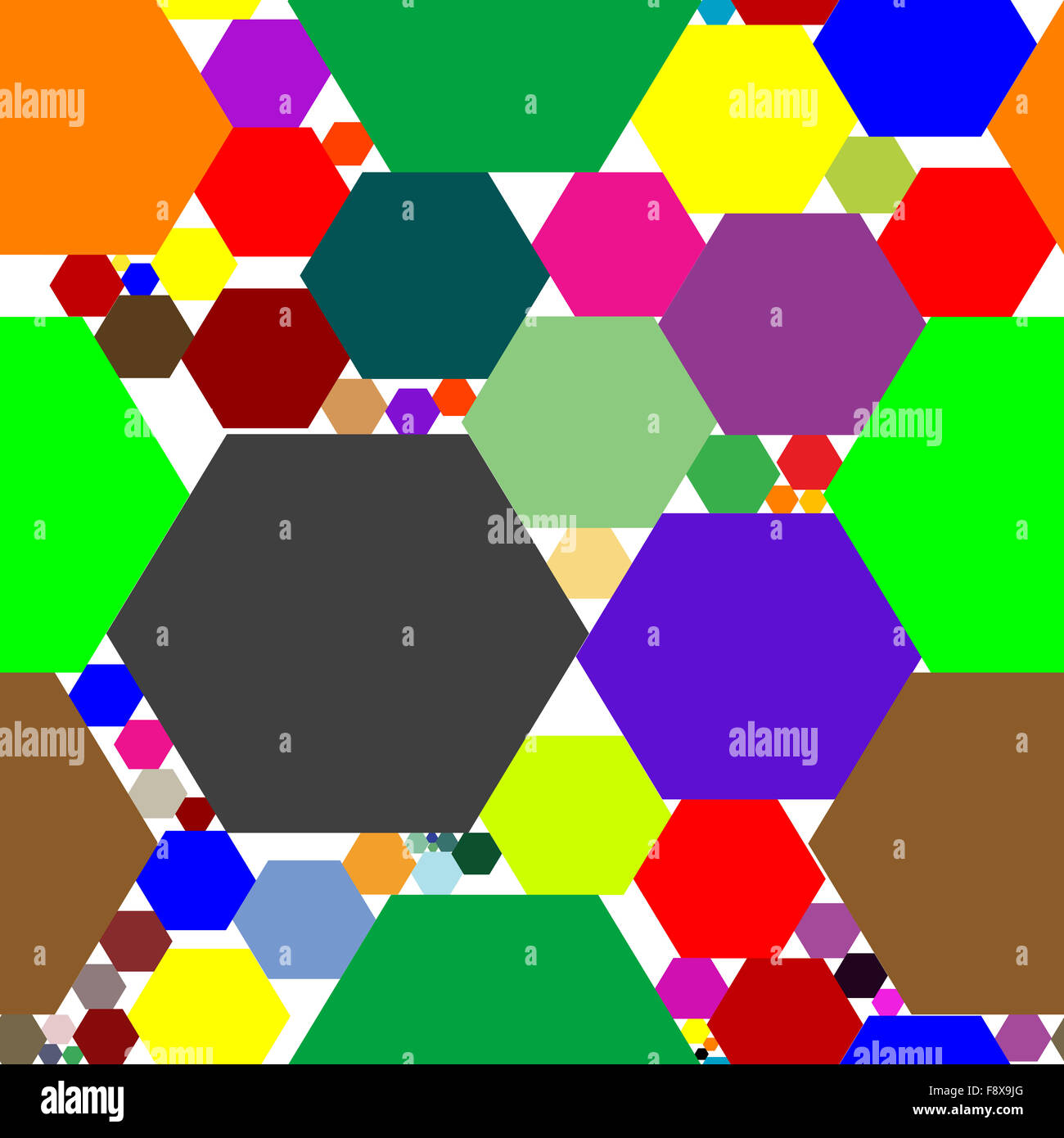 hexagon seamless pattern Stock Photo - Alamy