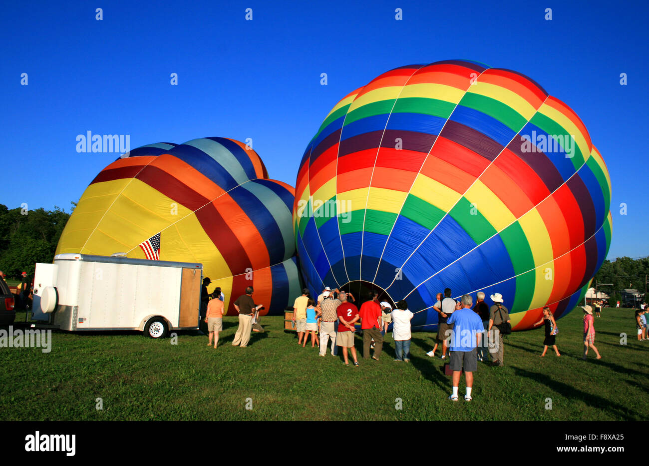 A balloon festival in New Jersey Stock Photo - Alamy