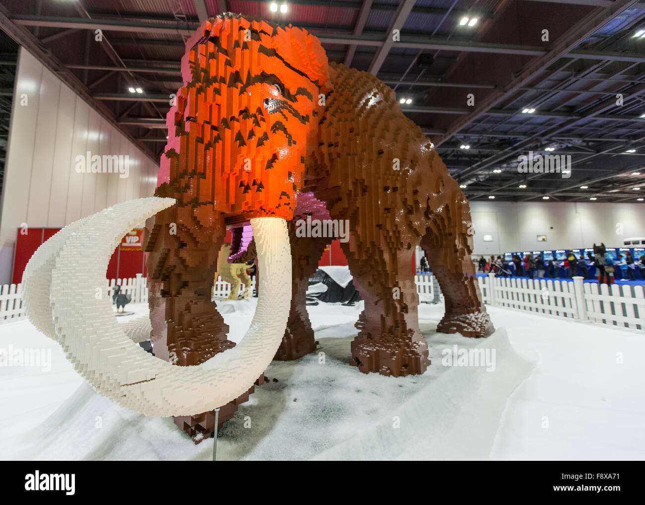 ExCel, London, UK, 11th December, 2015. Brick Lego Expo 2015 is an ...