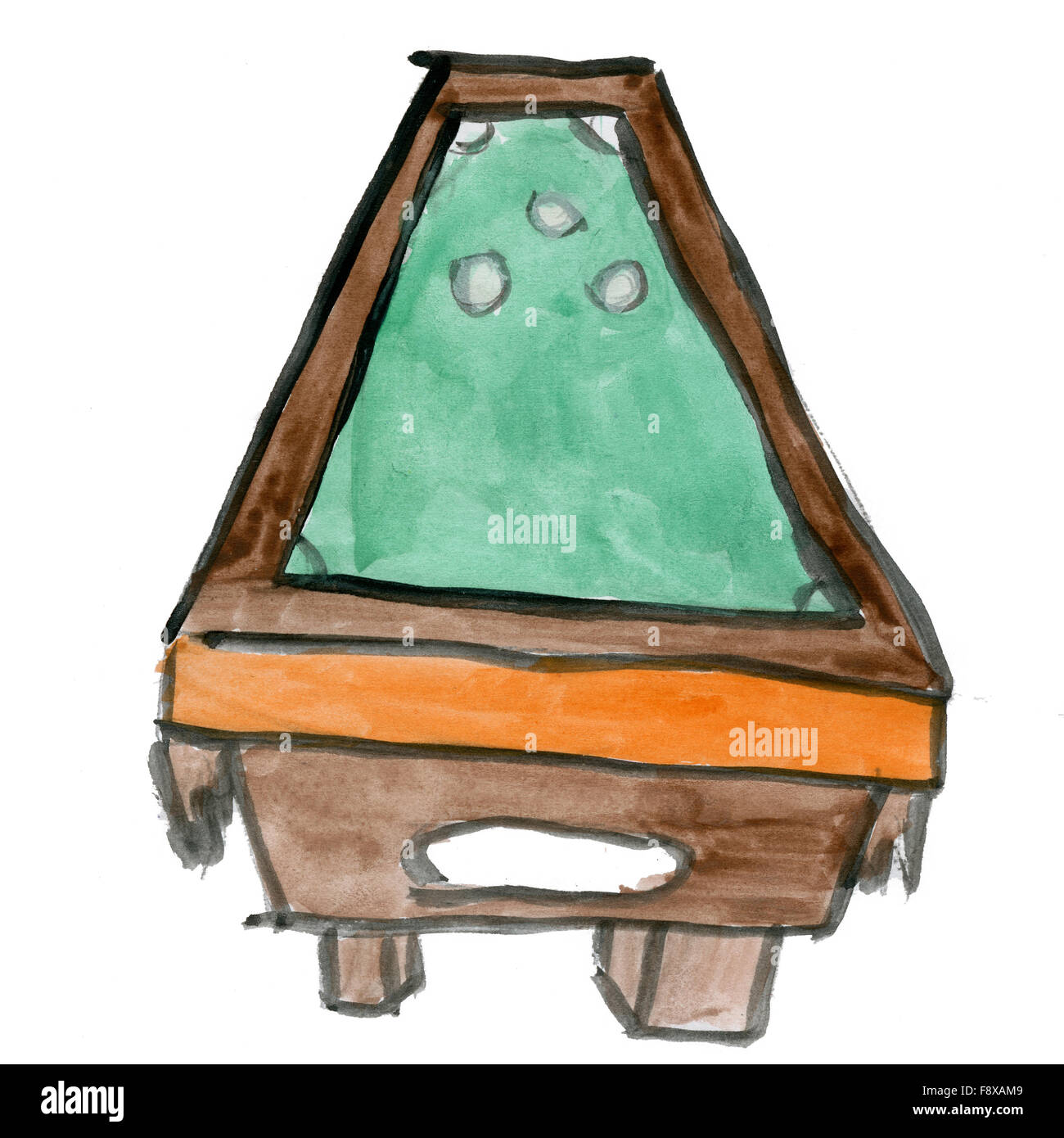 Cartoon billiards hi-res stock photography and images - Alamy