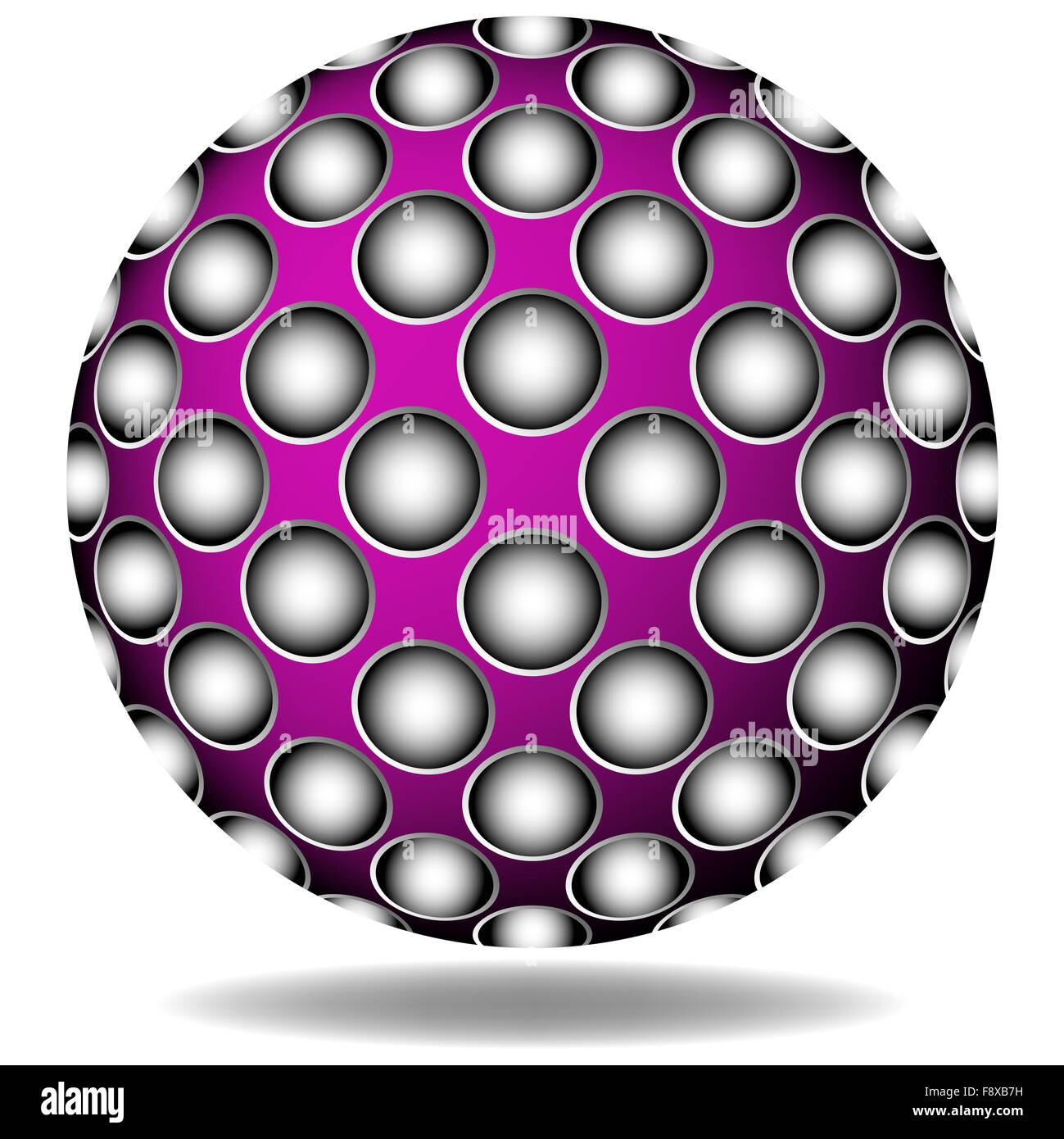 purple abstract sphere Stock Photo - Alamy