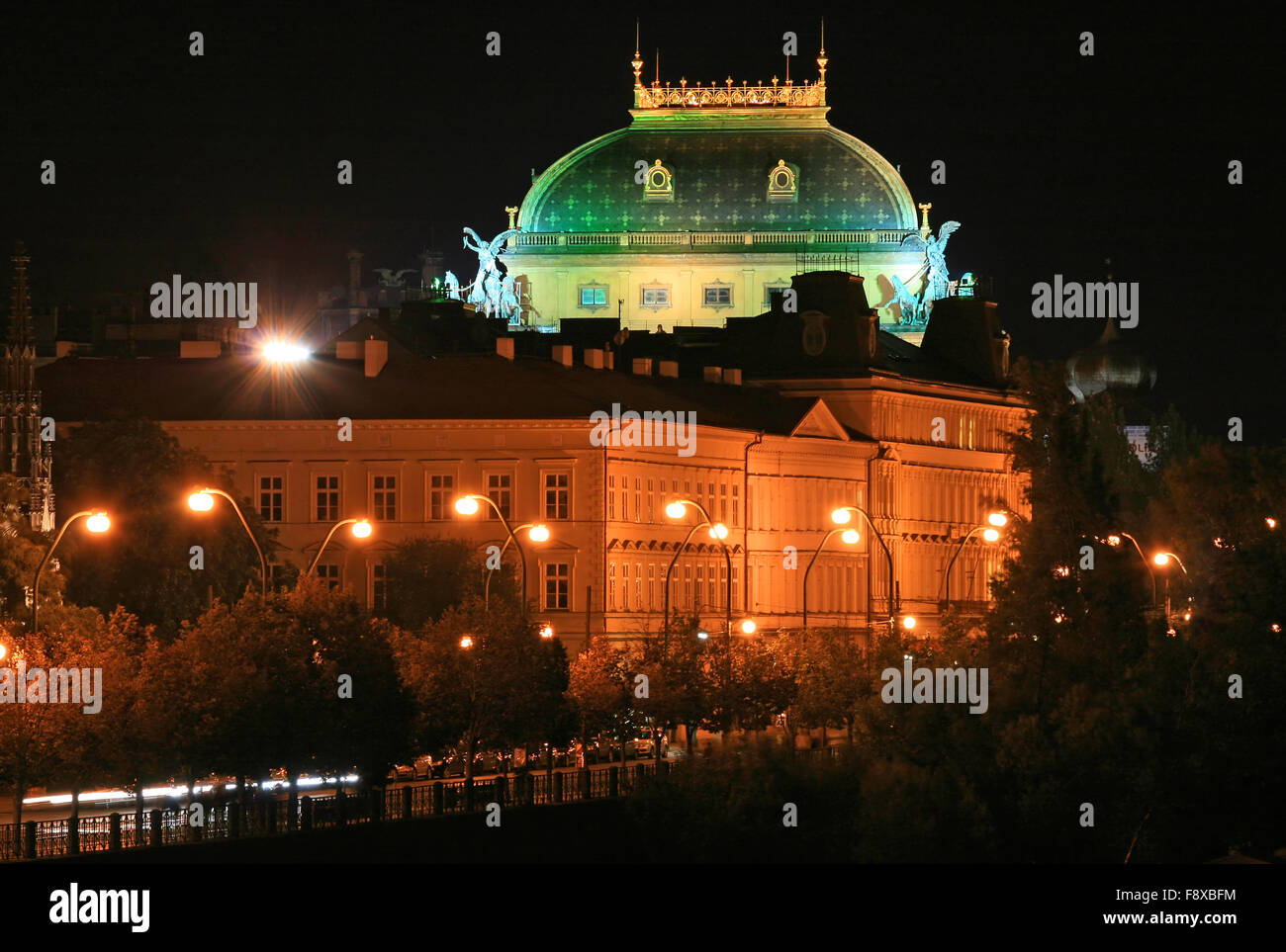 The beautiful Prague City Stock Photo - Alamy
