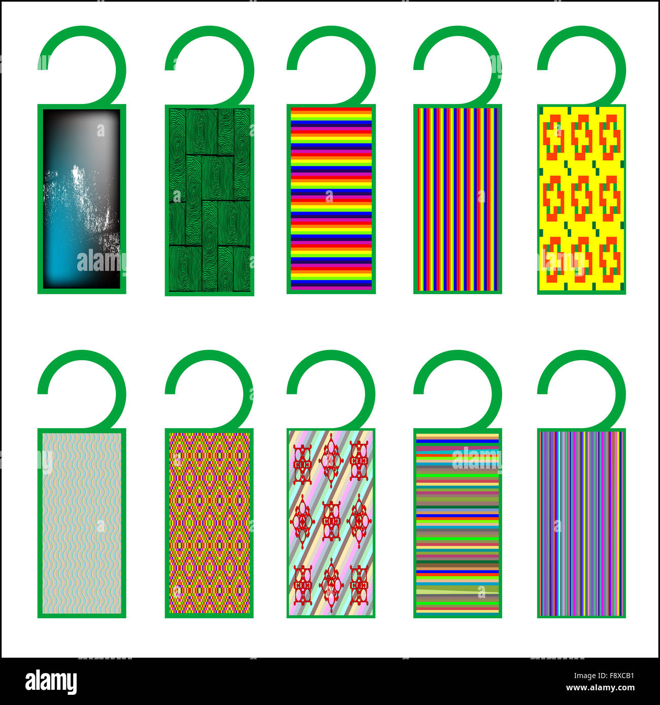 tags second collection Stock Photo - Alamy