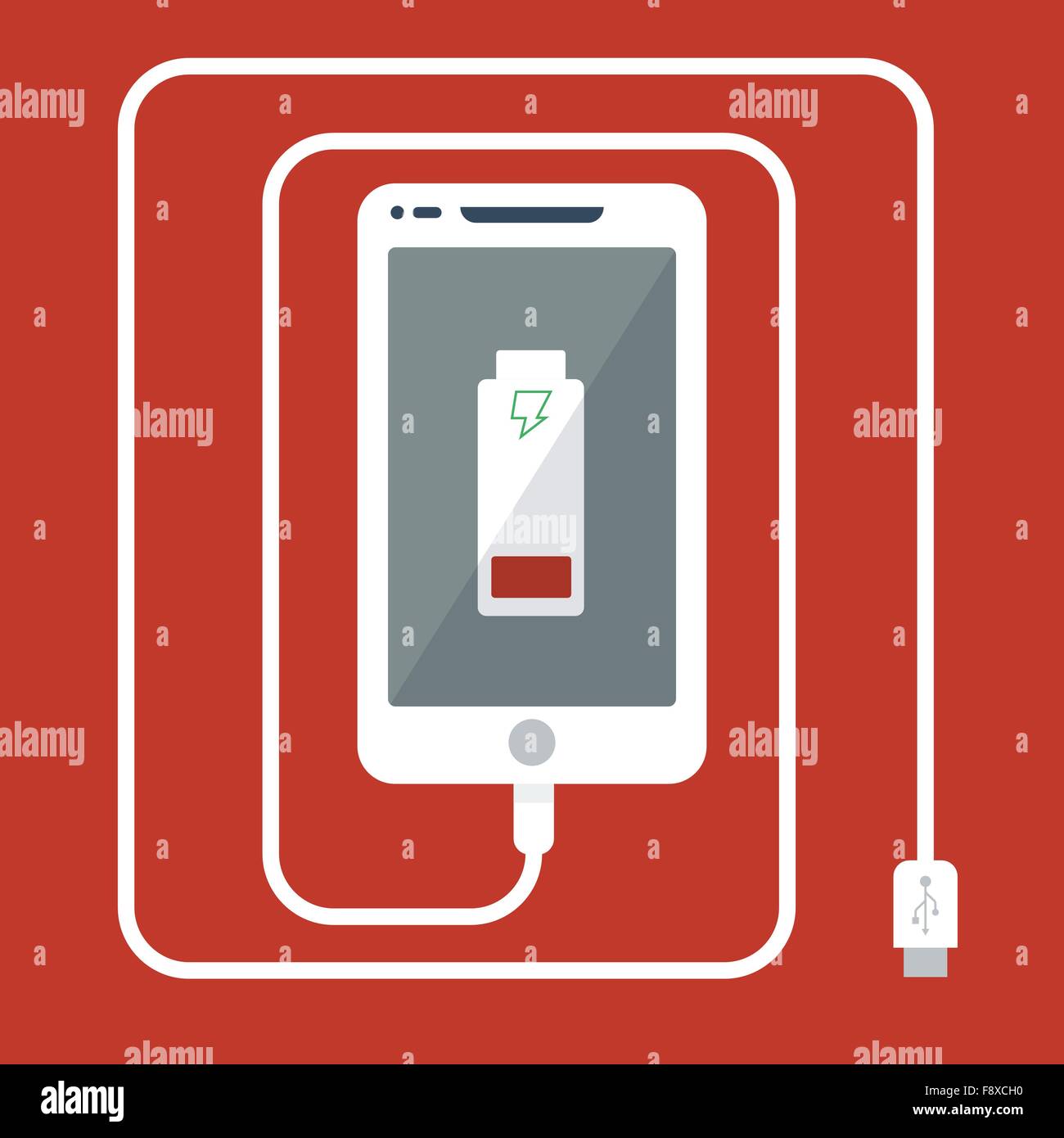 Charge hub Stock Vector Images - Alamy