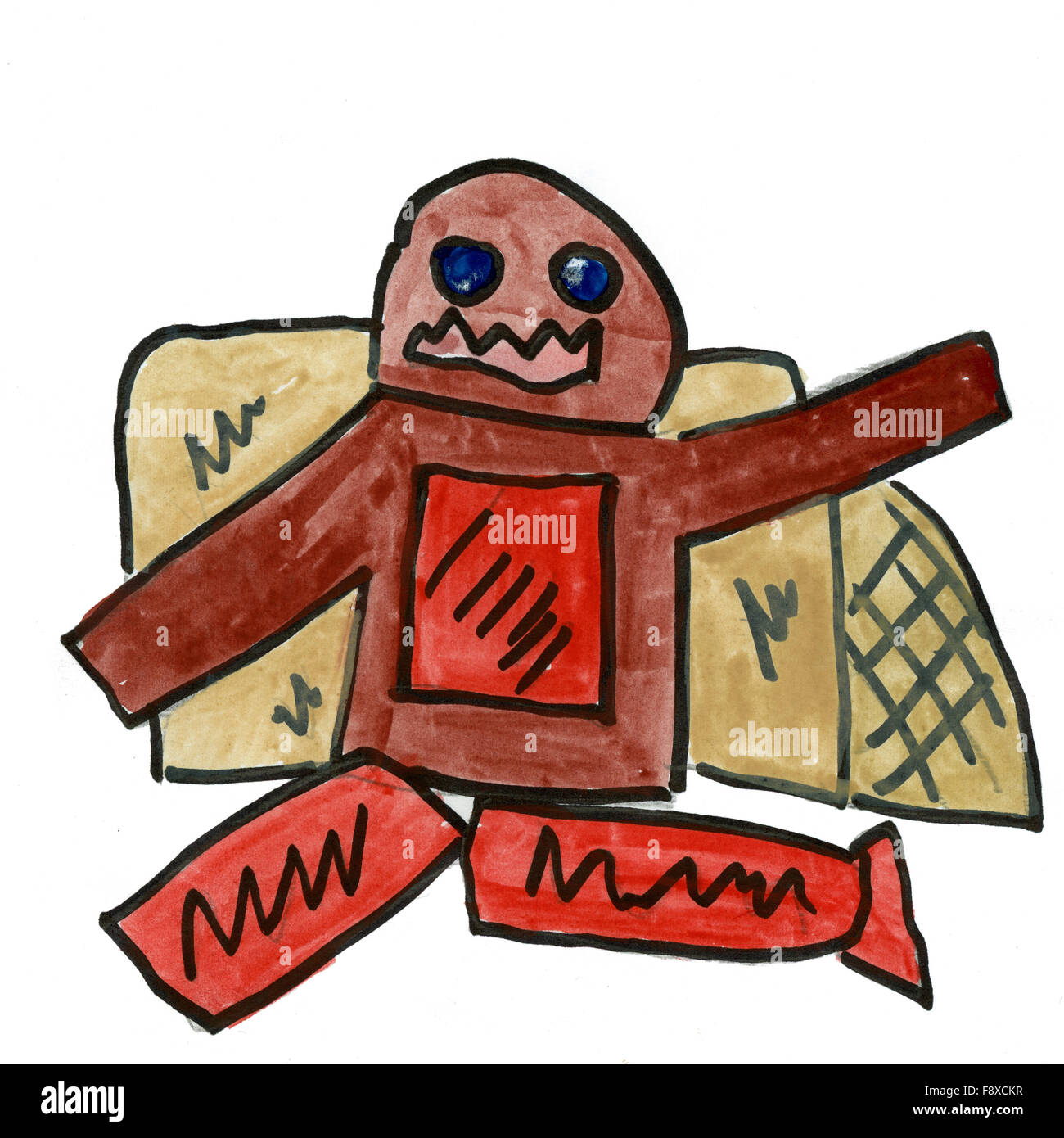 hockey goalie isolated on white background Stock Photo - Alamy