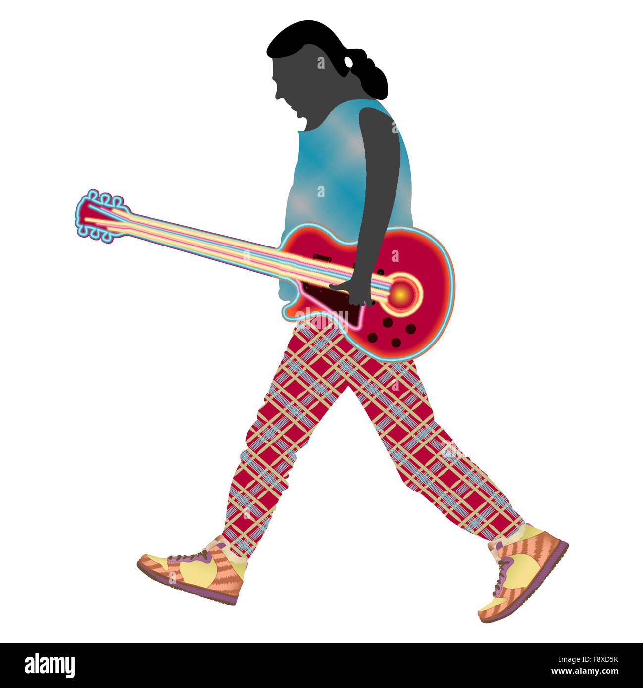 Guitar concert Cut Out Stock Images & Pictures - Alamy