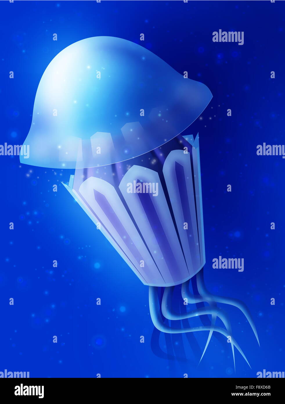 Blue medusa hi-res stock photography and images - Alamy