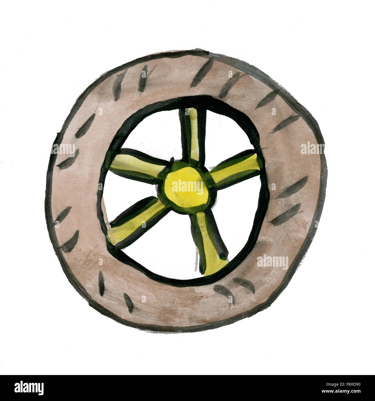 Wheel Cartoon Images