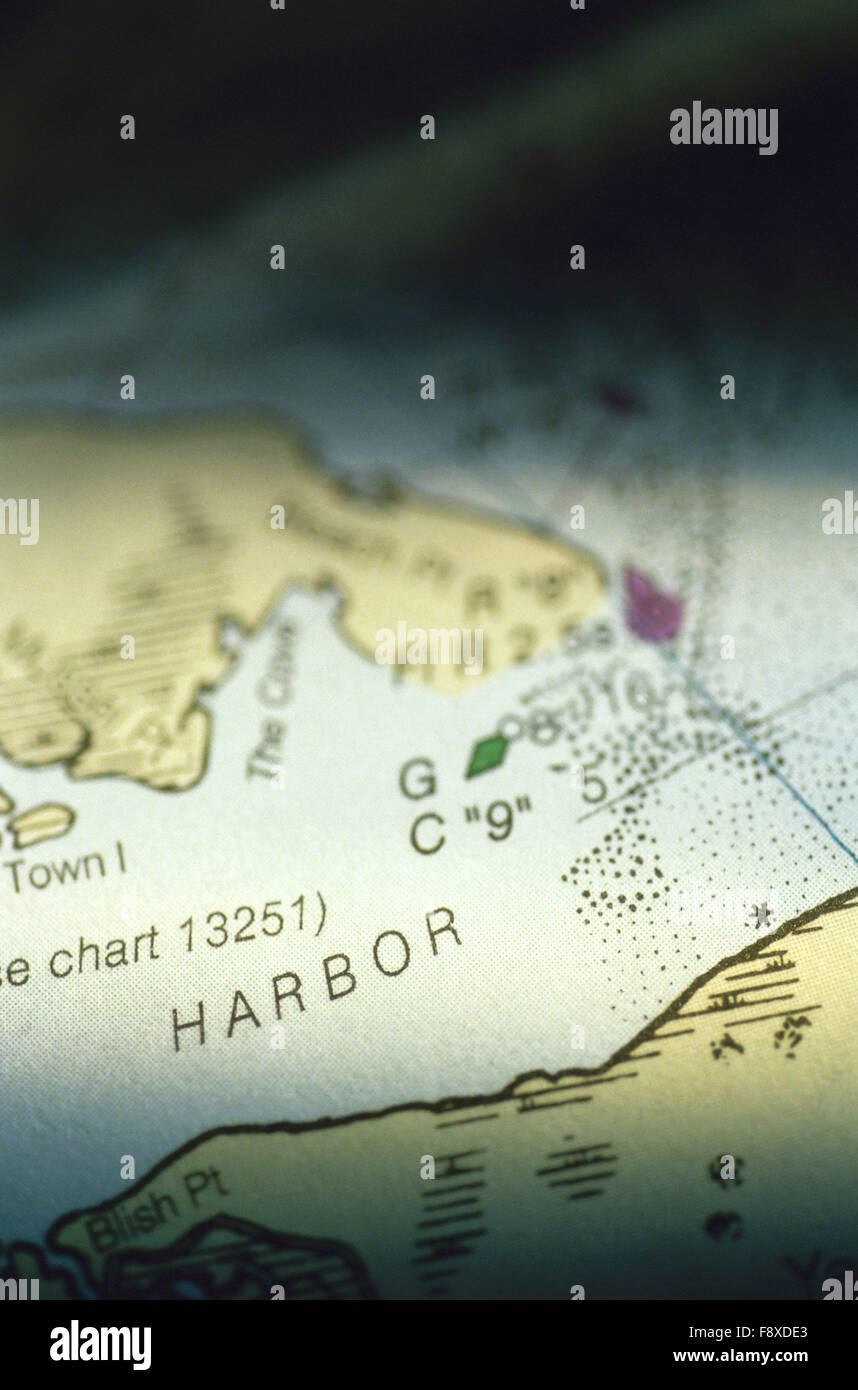 Map of cape cod hi-res stock photography and images - Alamy