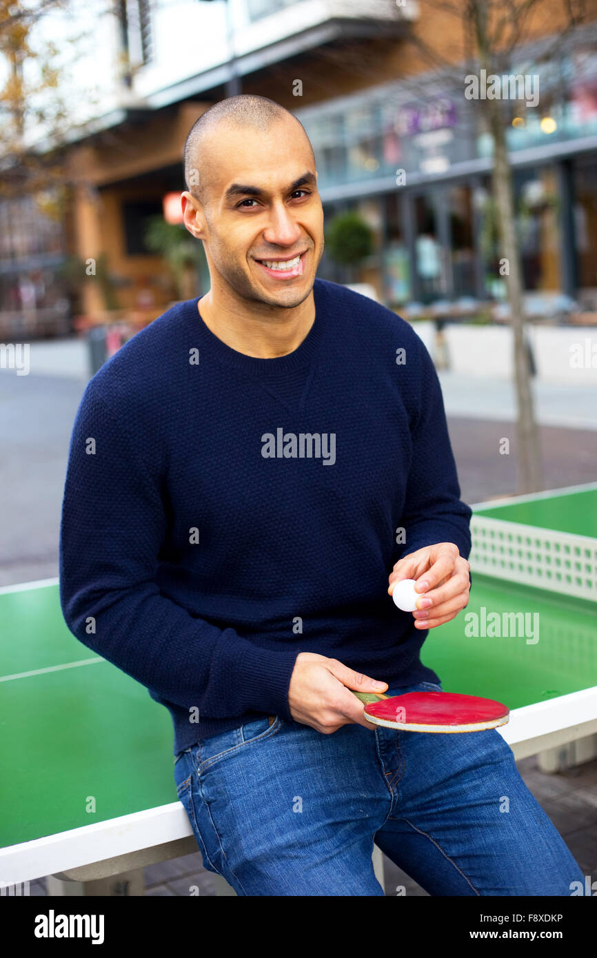 The ping pong racket hi-res stock photography and images - Alamy