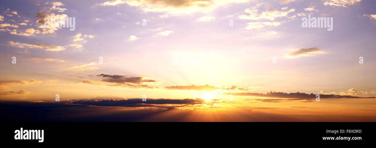 Sunset In Snowflake, Arizona Stock Photo - Alamy