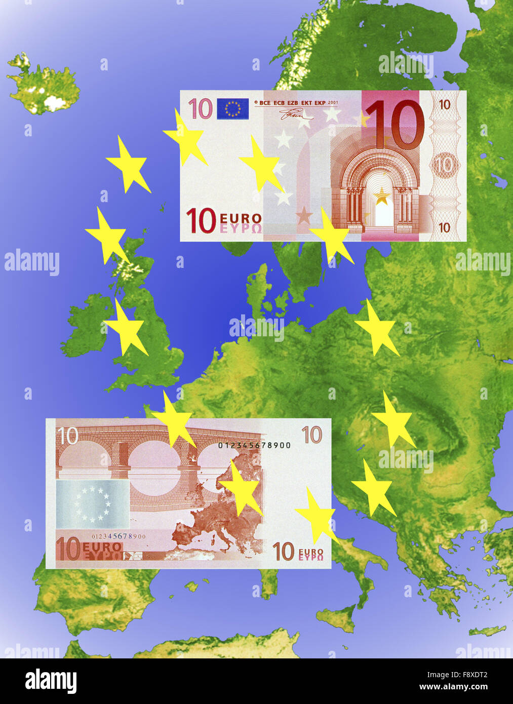 10 euro note hi-res stock photography and images - Alamy