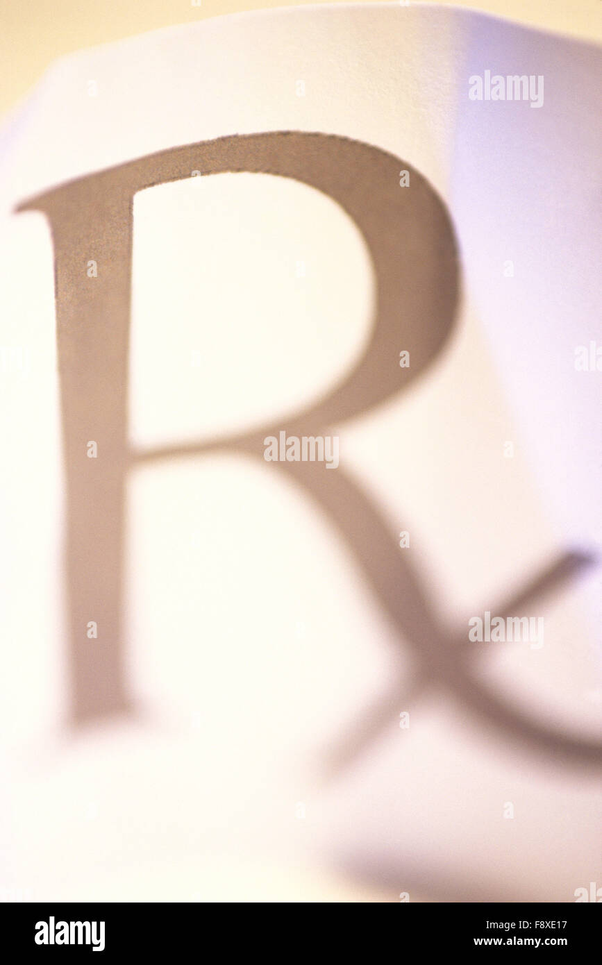 Rx symbol hi-res stock photography and images - Alamy