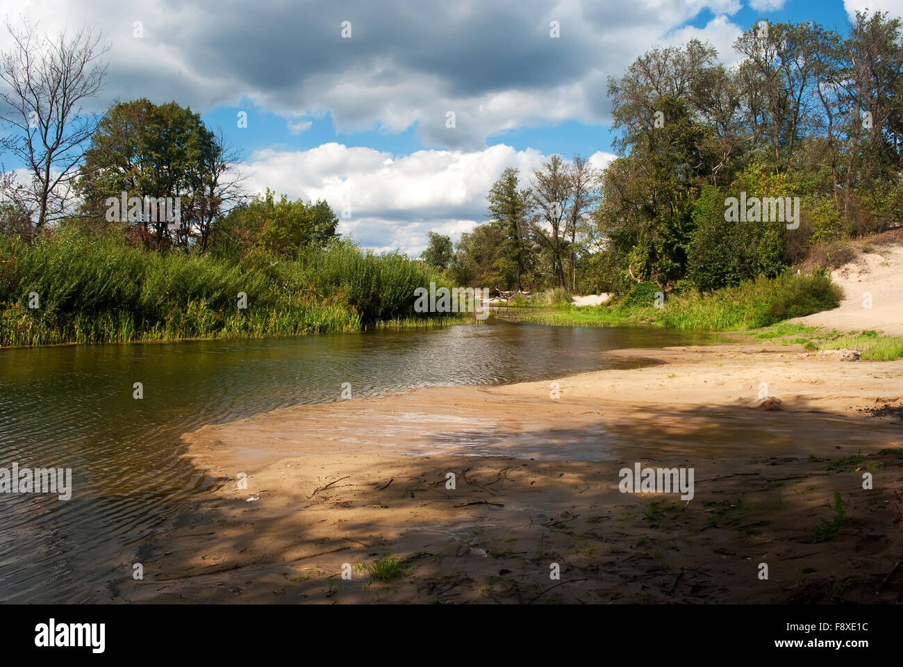 A small river Stock Photo - Alamy
