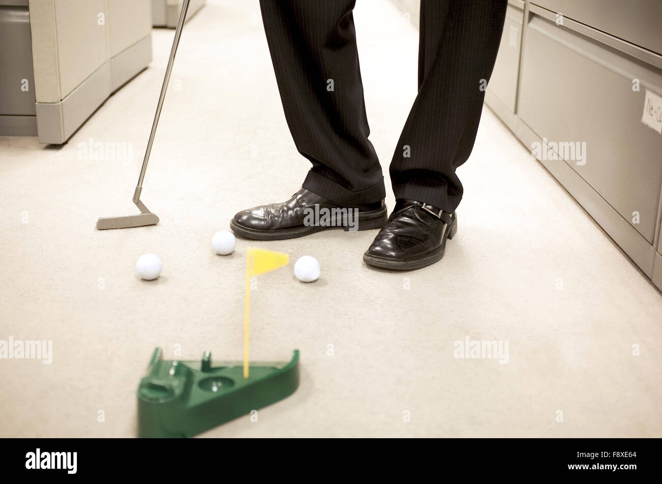 office miniature golf Stock Photo - Alamy