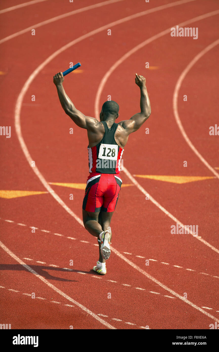 Victorious action hi-res stock photography and images - Alamy