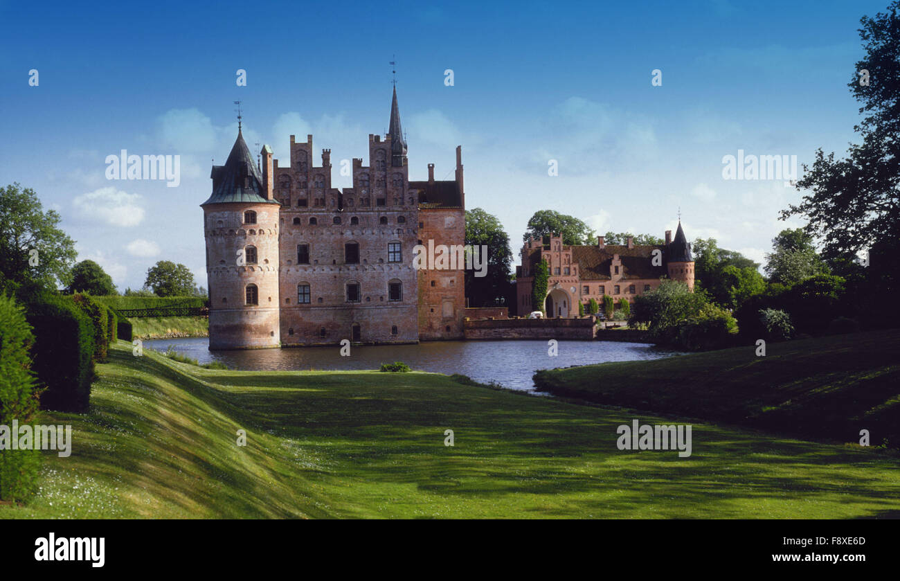 Egeskov Castle, Denmark Stock Photo - Alamy