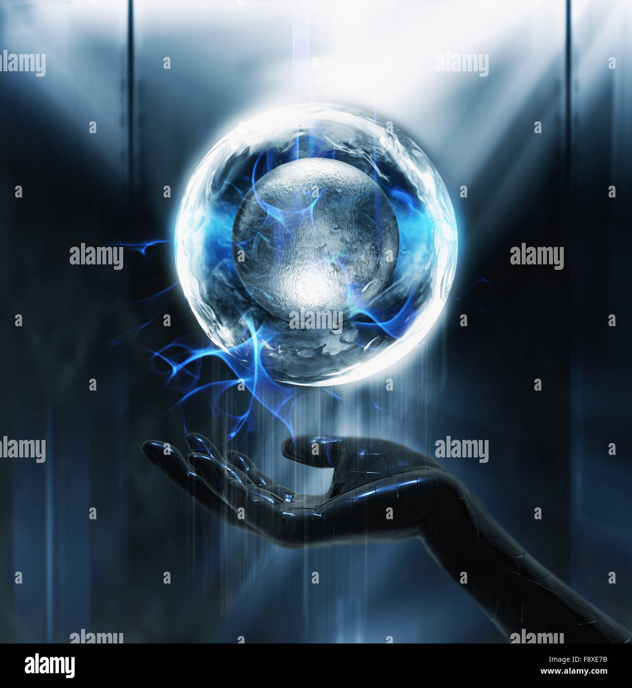 Sci fi energy concept hi-res stock photography and images - Alamy