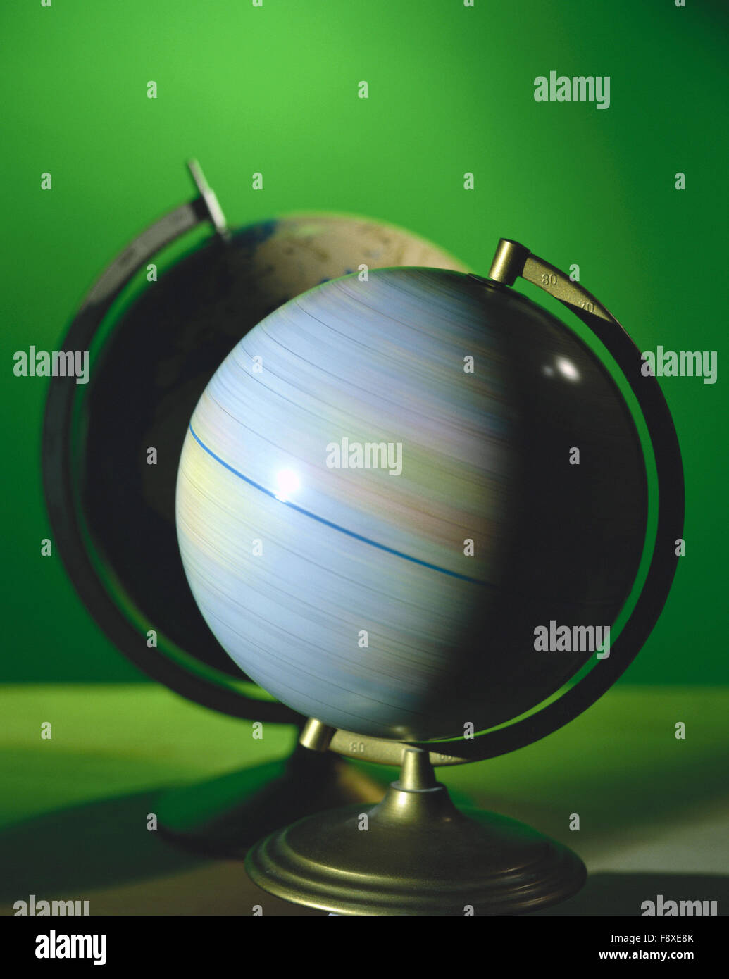 Spinning globe school hi-res stock photography and images - Alamy