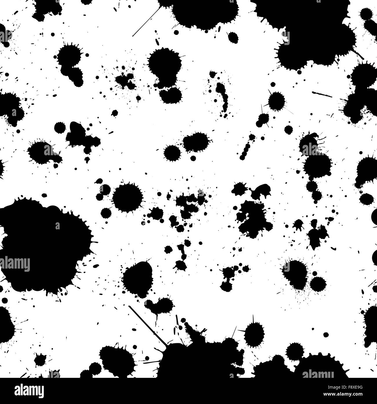 ink splats pattern Stock Photo - Alamy