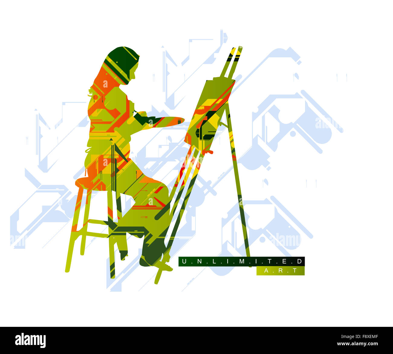 Techno art hi-res stock photography and images - Alamy