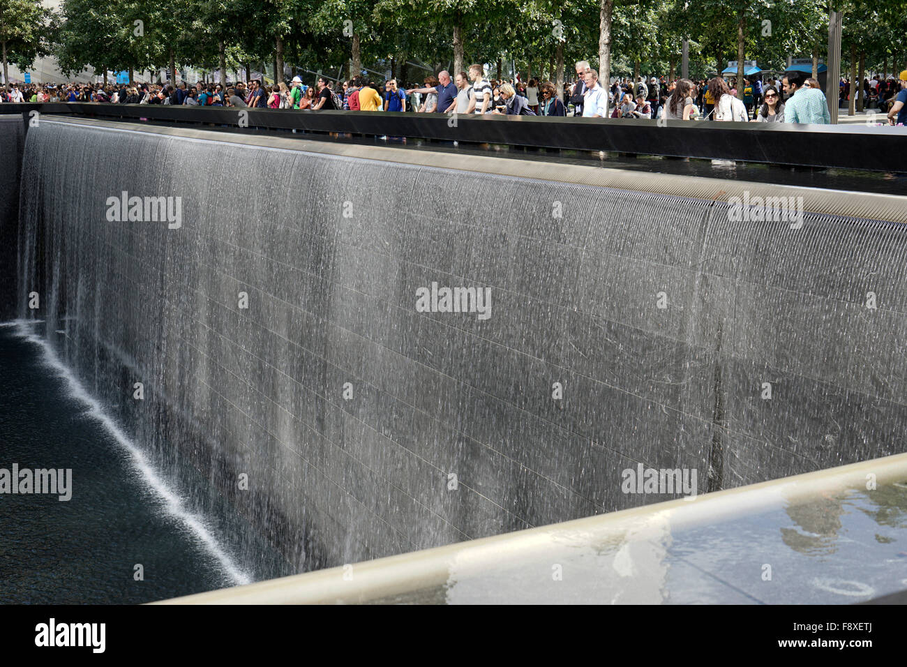 National September 11 Memorial. Lower Manhattan, New York City, USA ...
