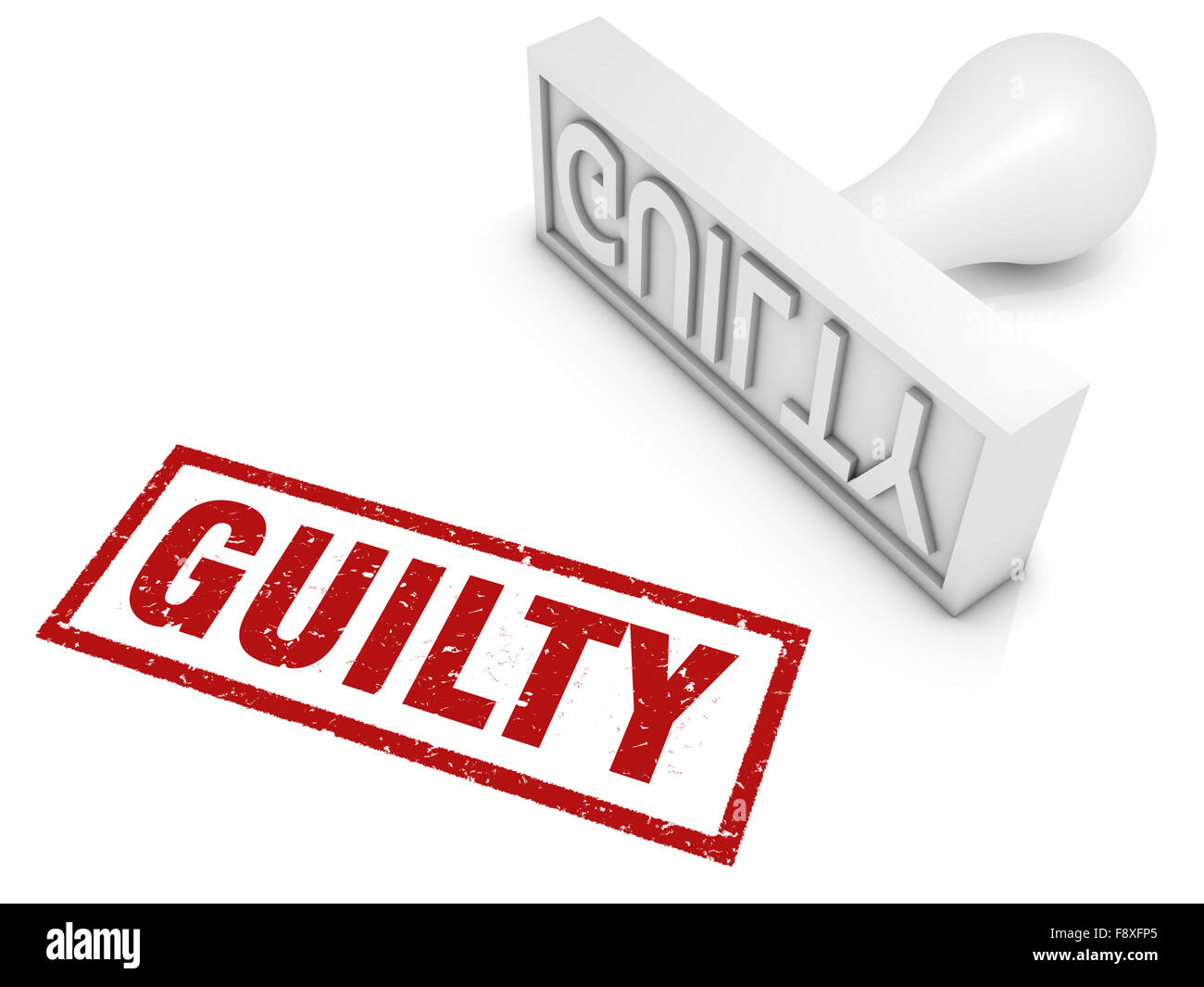 Guilty stamp hi-res stock photography and images - Alamy