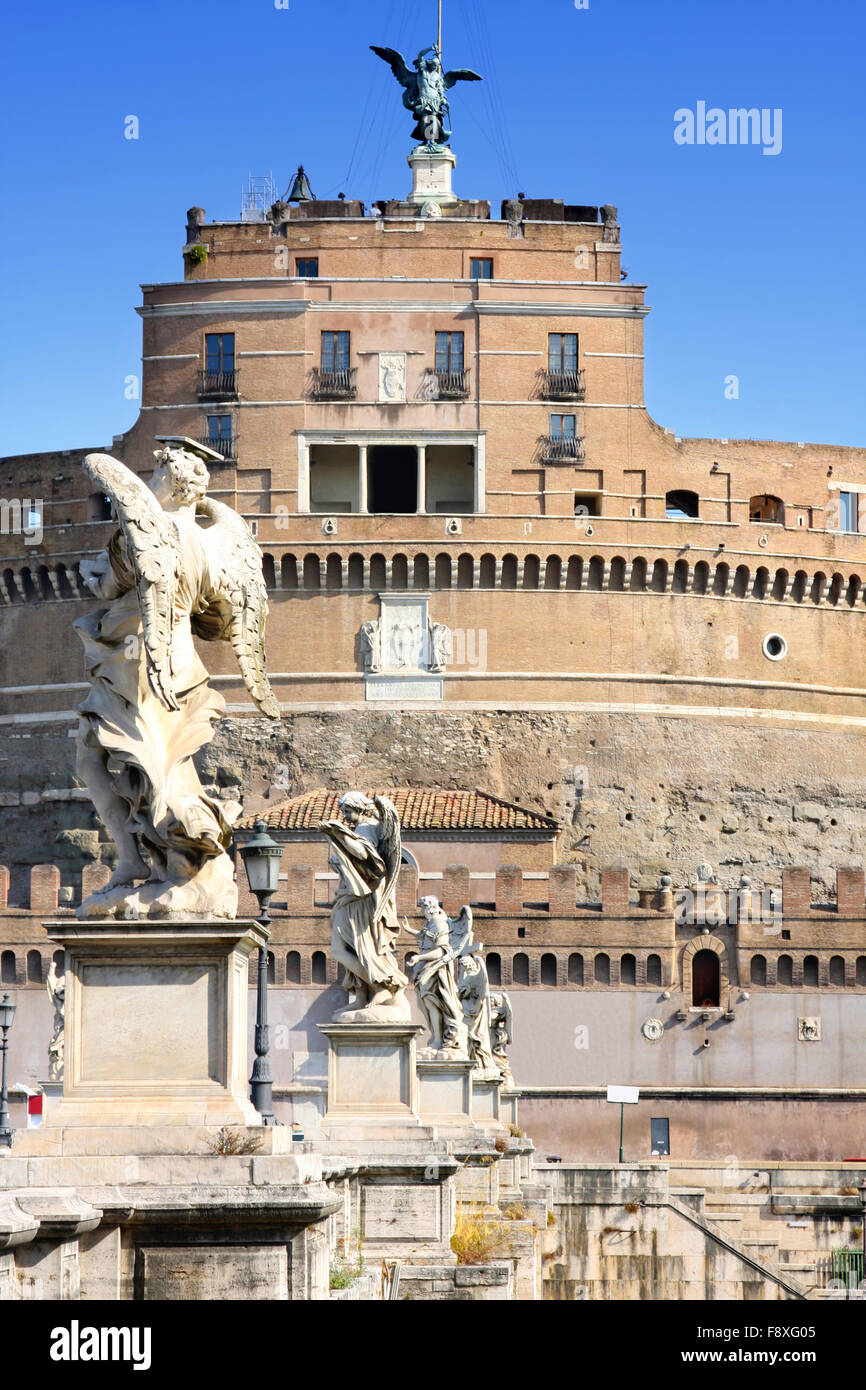 Castel Sant' Angelo in Rome, Italy Stock Photo - Alamy