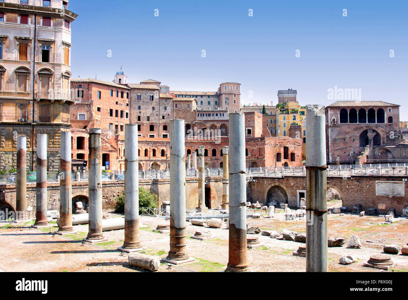 Trajan Forum, Rome, Italy Stock Photo - Alamy