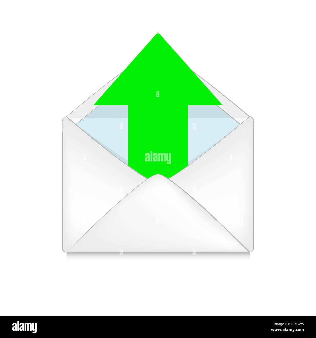 opened envelope concept Stock Photo - Alamy