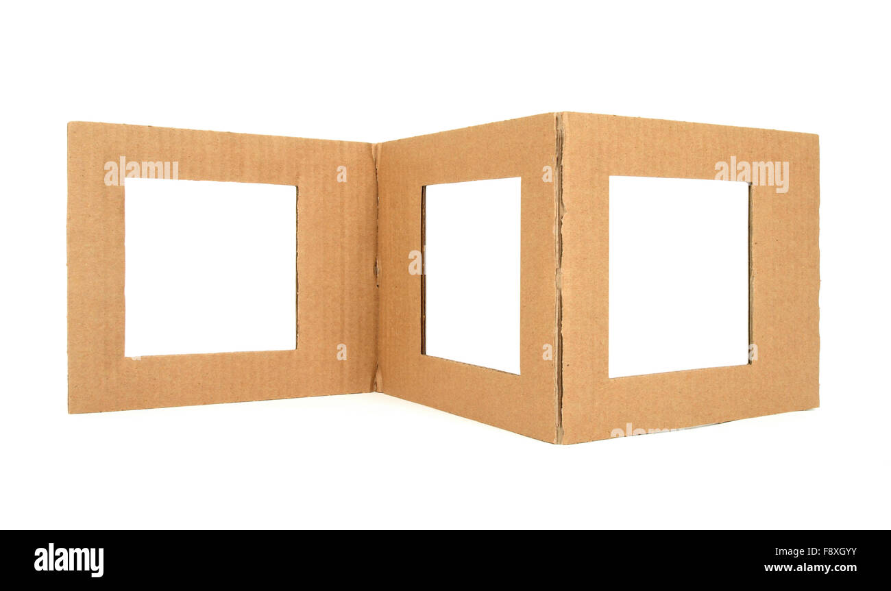 Cardboard frame with copy space Stock Photo - Alamy