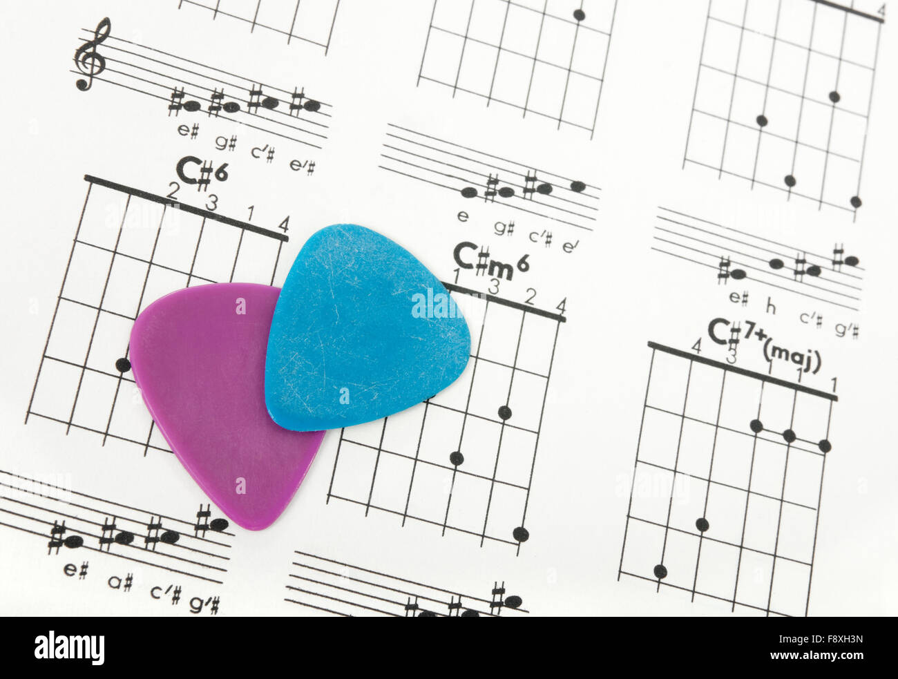 Chord chart hi-res stock photography and images - Alamy