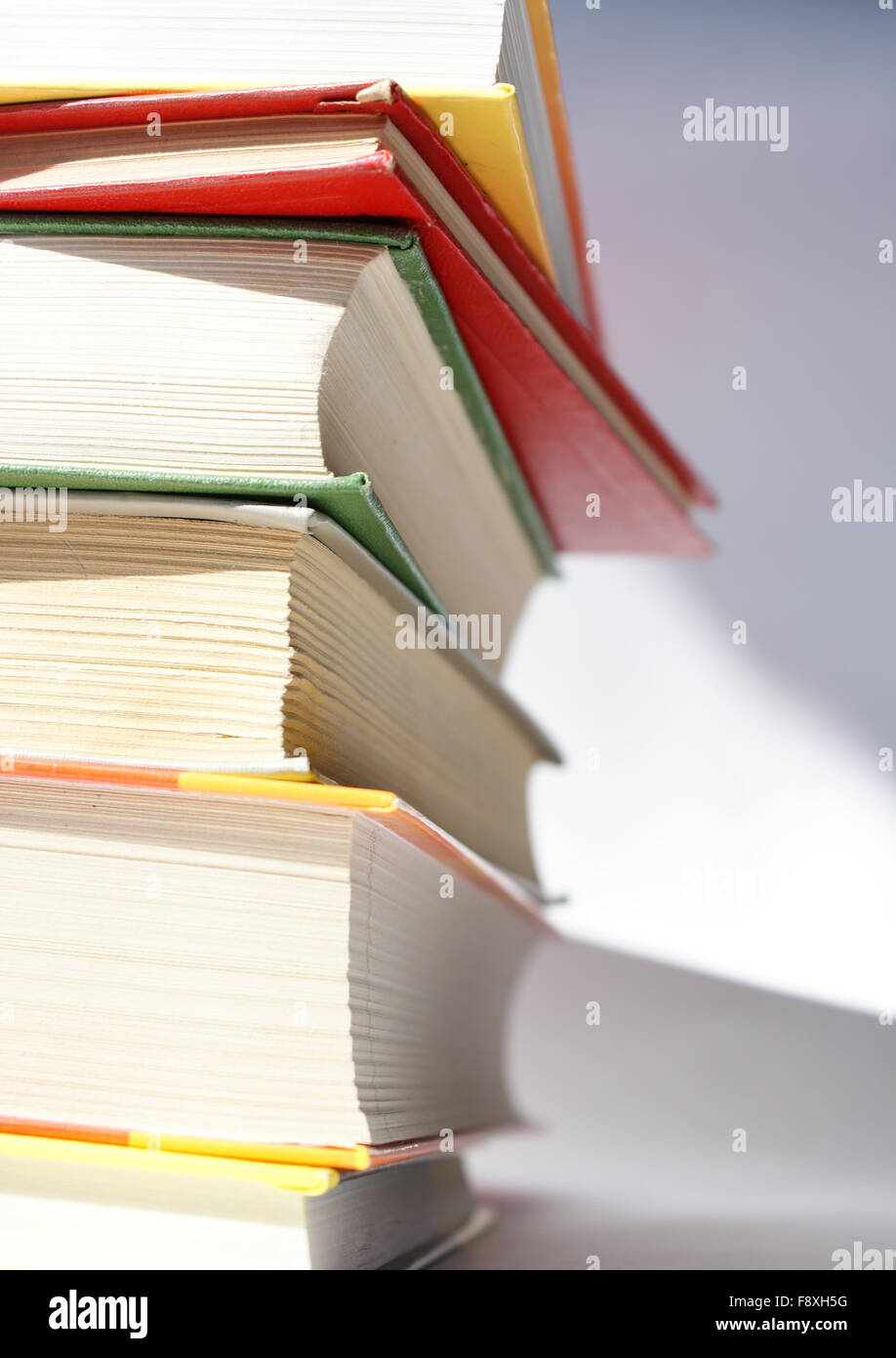 stack of books 2 Stock Photo - Alamy