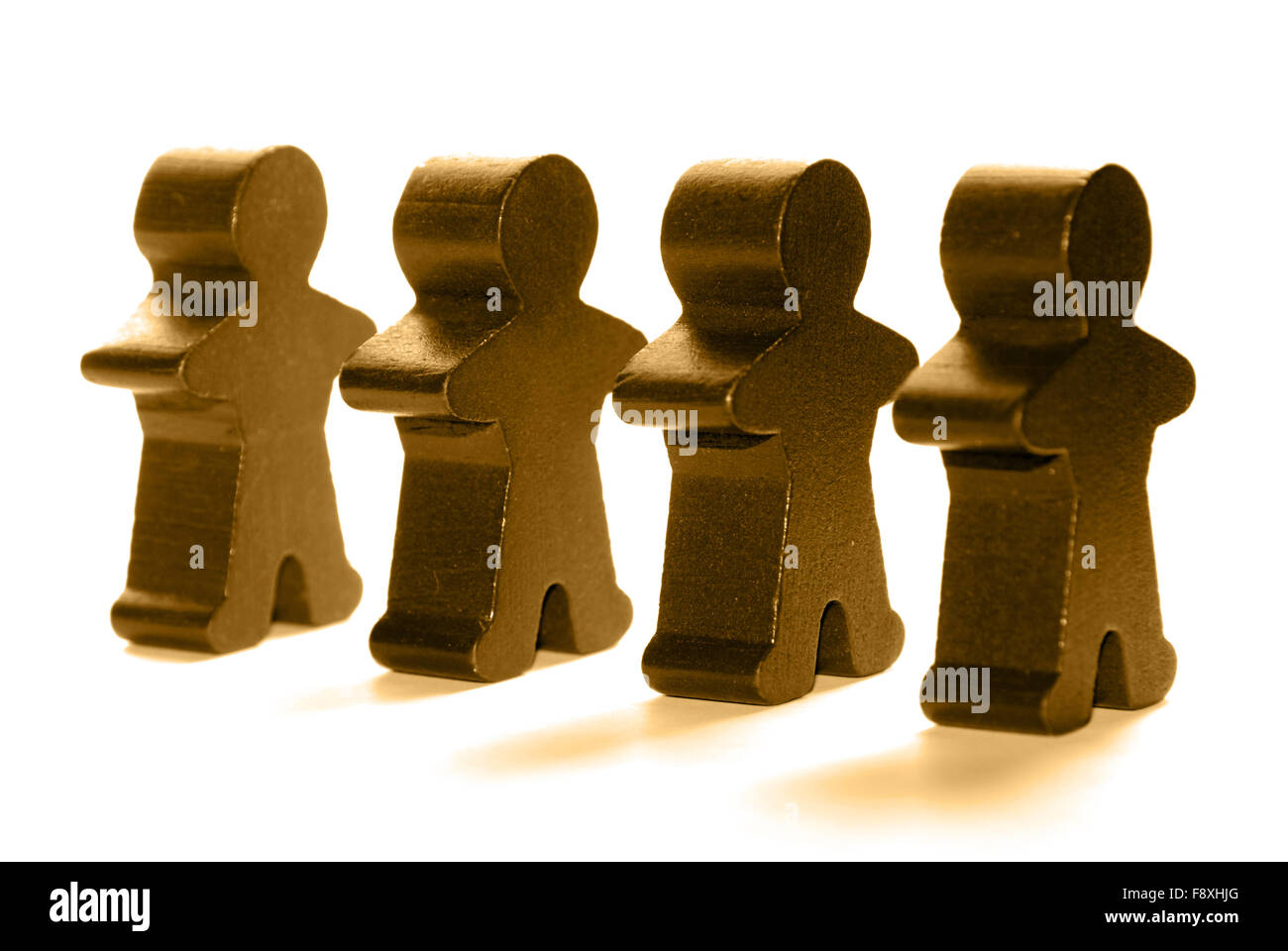 Crowd of toy people hi-res stock photography and images - Alamy