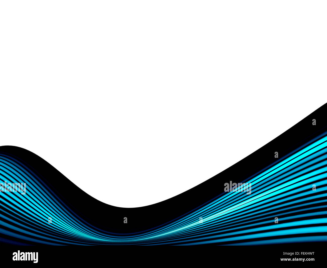 Blue lightning curves hi-res stock photography and images - Alamy