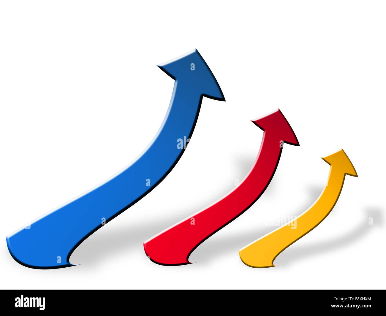 Bottom arrows hi-res stock photography and images - Alamy