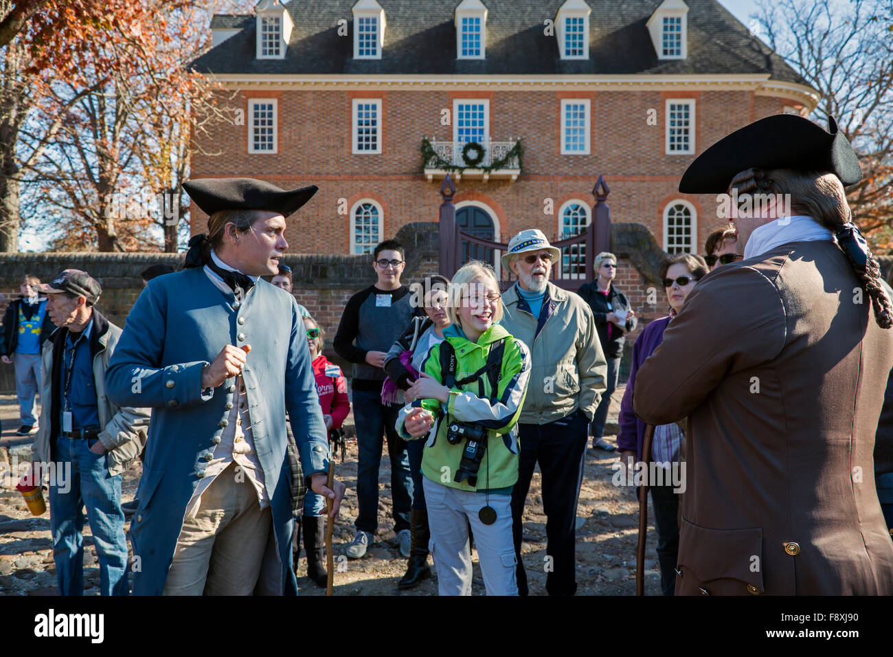 Williamsburg, Virginia - Colonial Williamsburg Stock Photo - Alamy