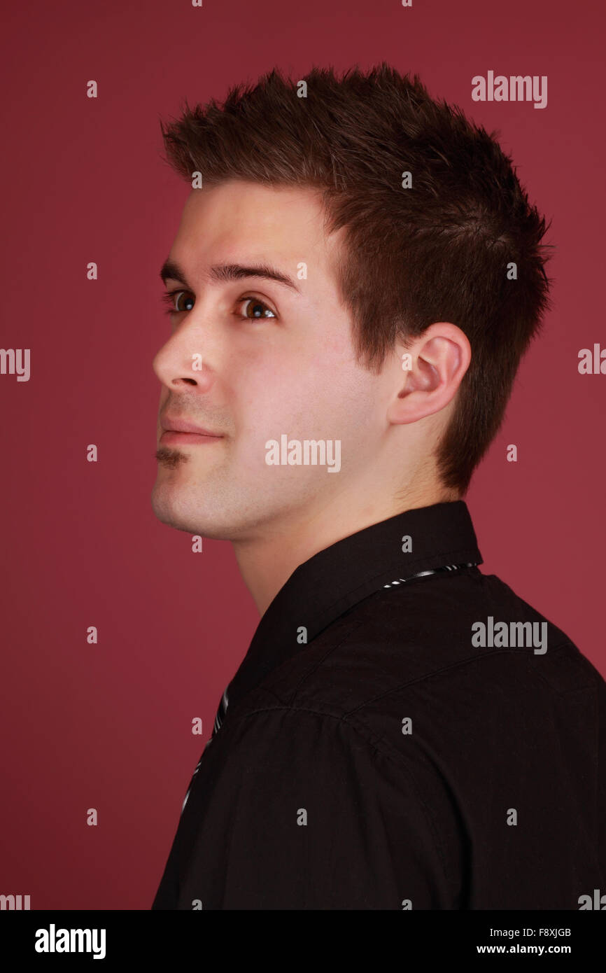 young caucasian man Stock Photo - Alamy