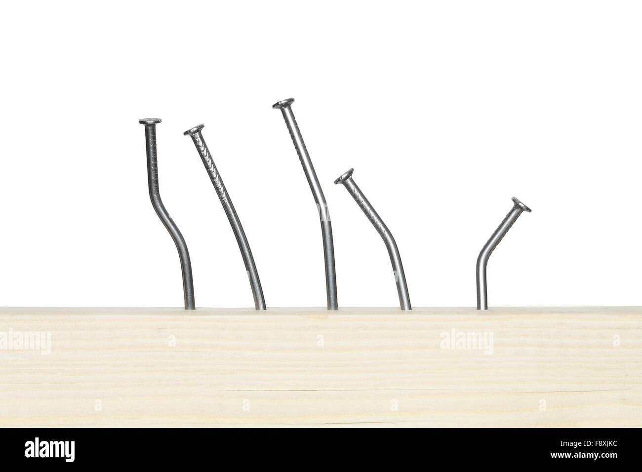 Bent nail hi-res stock photography and images - Alamy