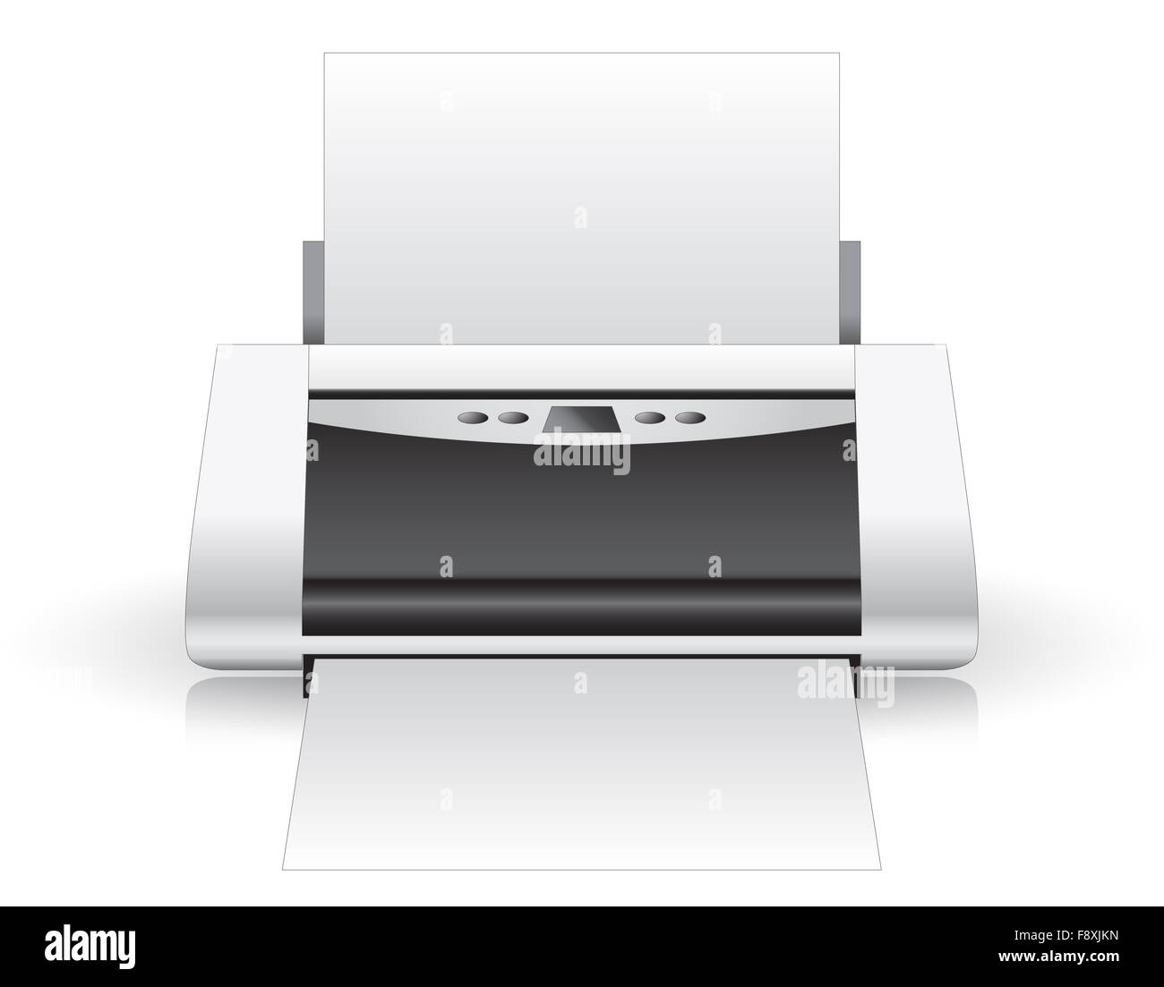 Printer graphic Cut Out Stock Images & Pictures - Alamy