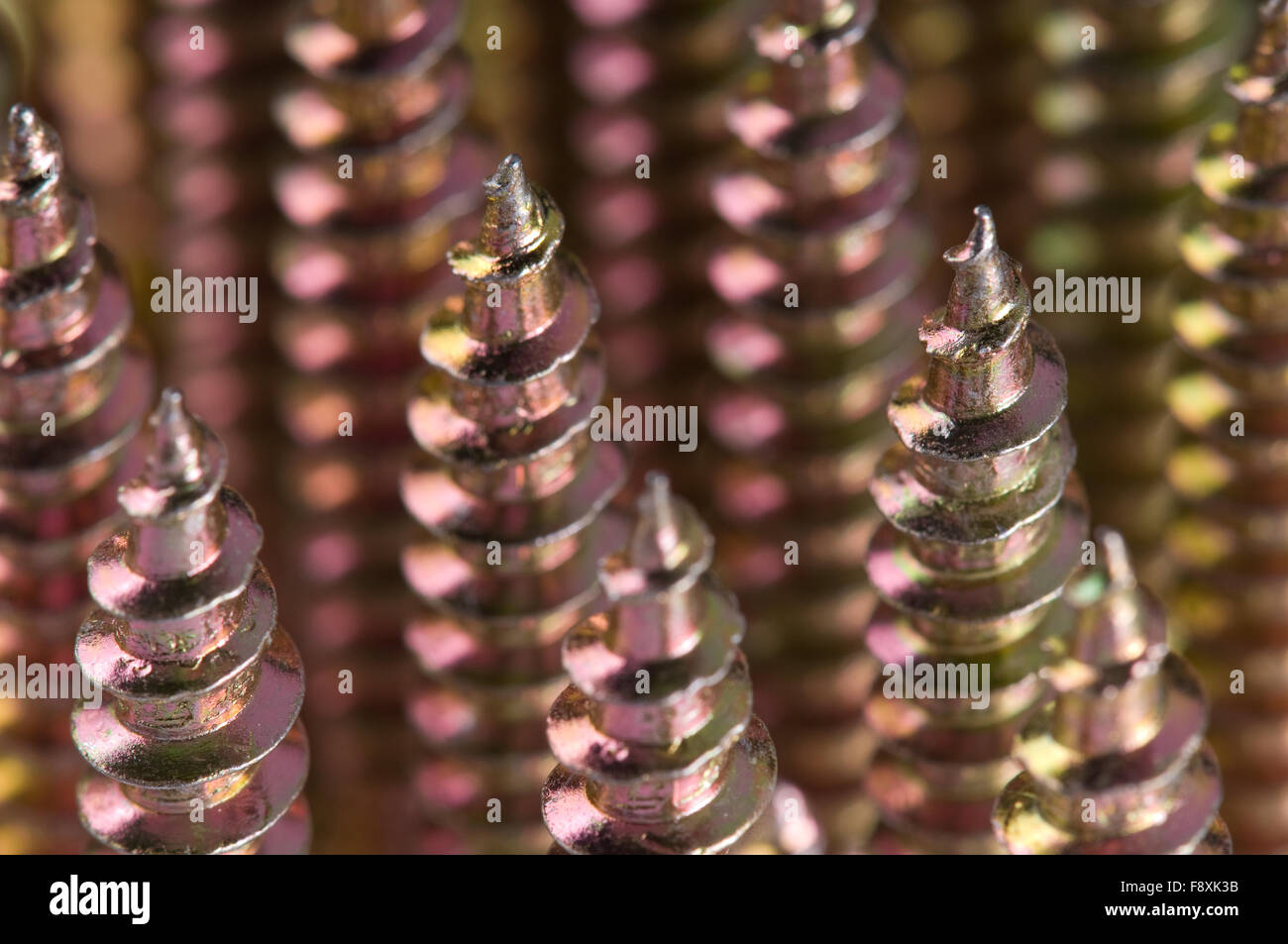 Golden screw hi-res stock photography and images - Alamy