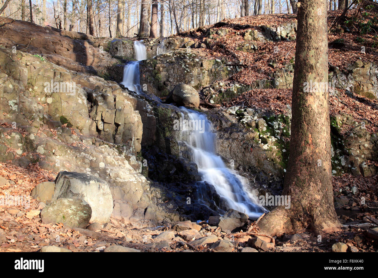 water falls in New Jersey Stock Photo - Alamy