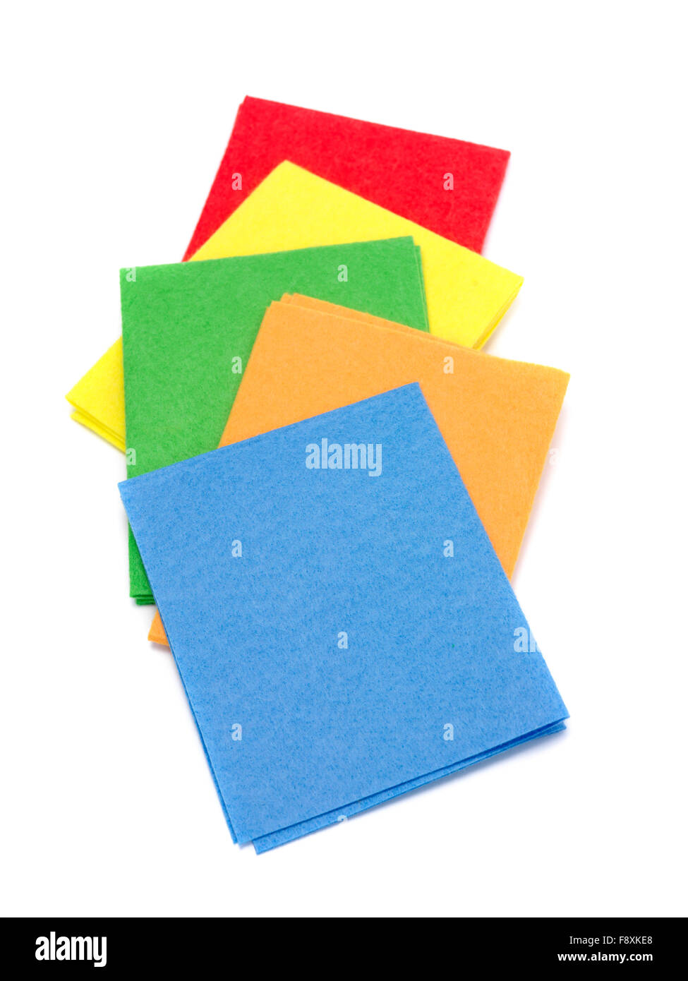 Wash cloths Cut Out Stock Images & Pictures - Alamy