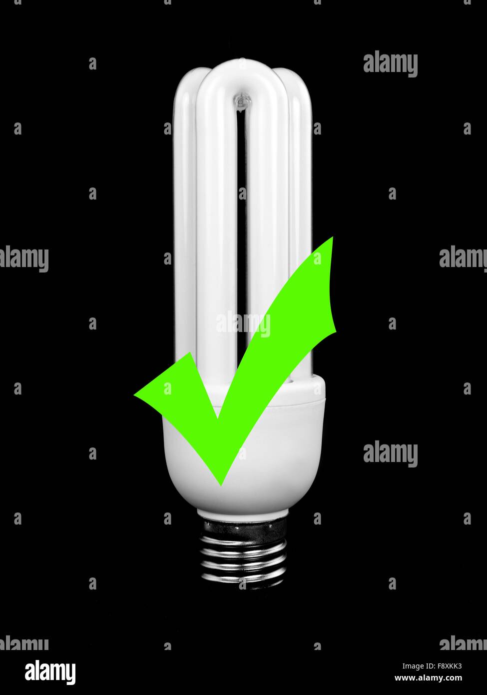 Energy Saving Light Bulb Stock Photo - Alamy