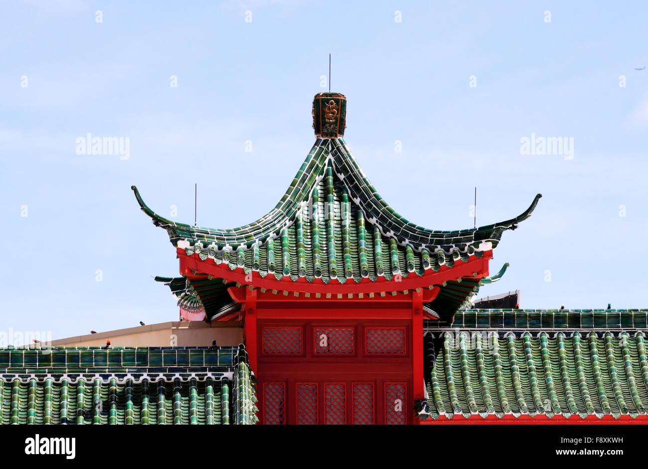 chinese traditional building structure Stock Photo - Alamy
