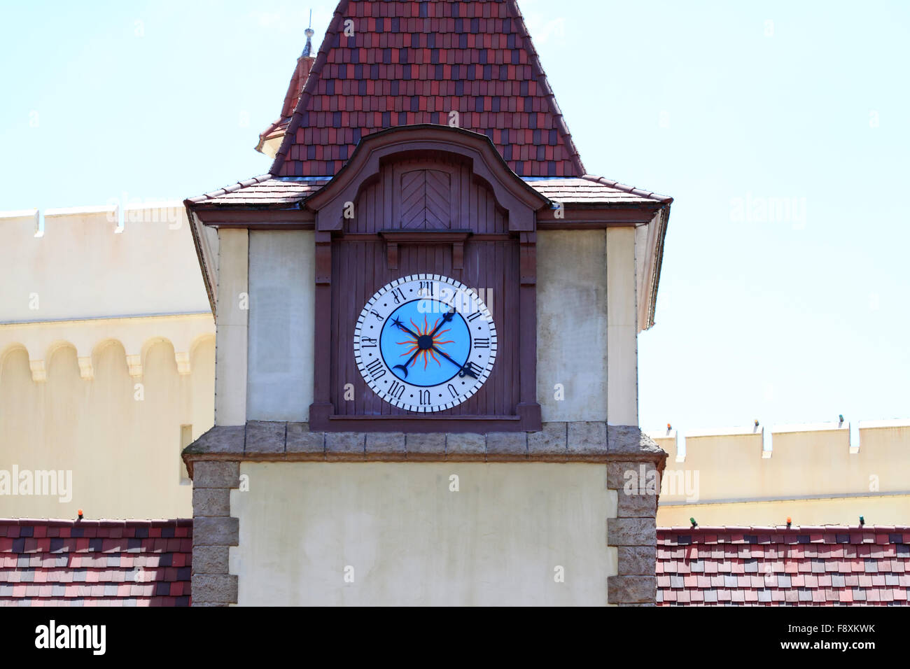 European traditional building structure Stock Photo - Alamy